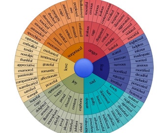 Mental Health Wheel - Etsy