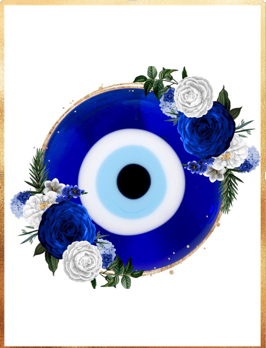 Evil Eye Wall Art Evil Eye Print Evil Eye Protection Gift - Etsy