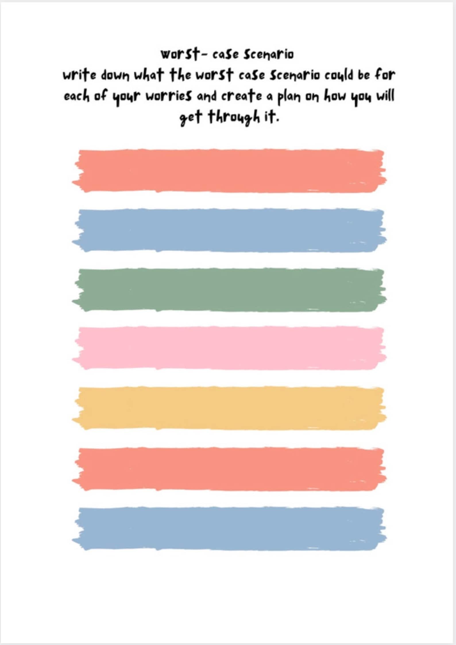 Mental Health Poster, Negative Thoughts, Emotions, Counsellor Tool ...