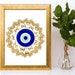 Evil Eye Wall Art Evil Eye Print Evil Eye Protection Home - Etsy