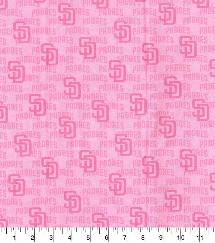MLB San Diego Padres Cotton Fabrics Cooperstown Slam Diego Friar ...