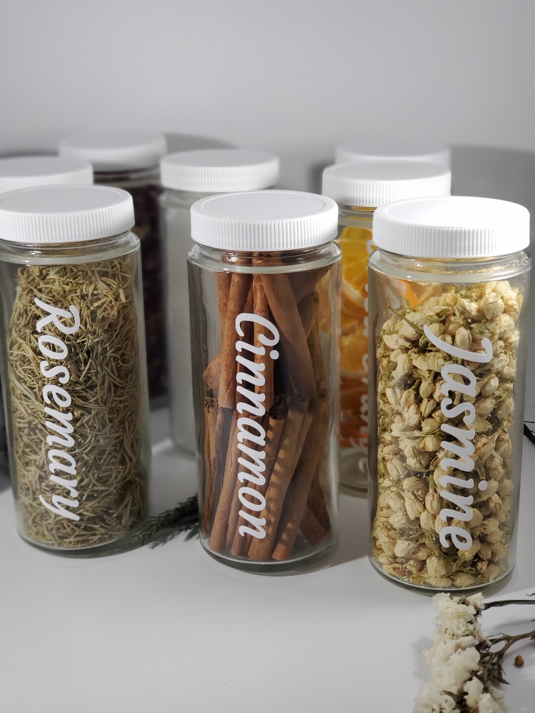 Baby Witch Apothecary Set, Beginner Kit, Herb Bundle, Glass Jars ...