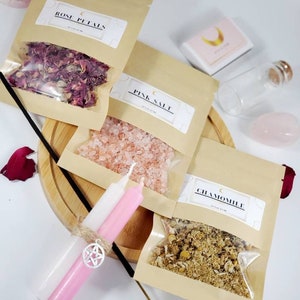 Handcrafted Self-love Mini Spell Kit , Love Magic, Friendships ...