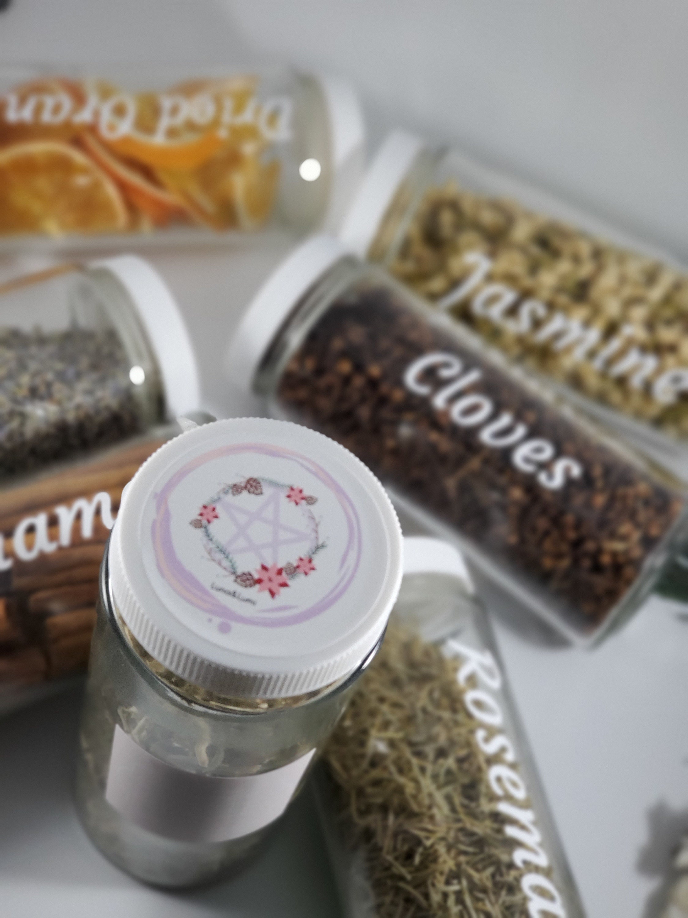 Baby Witch Apothecary Set Beginner Kit Herb Bundle Glass | Etsy