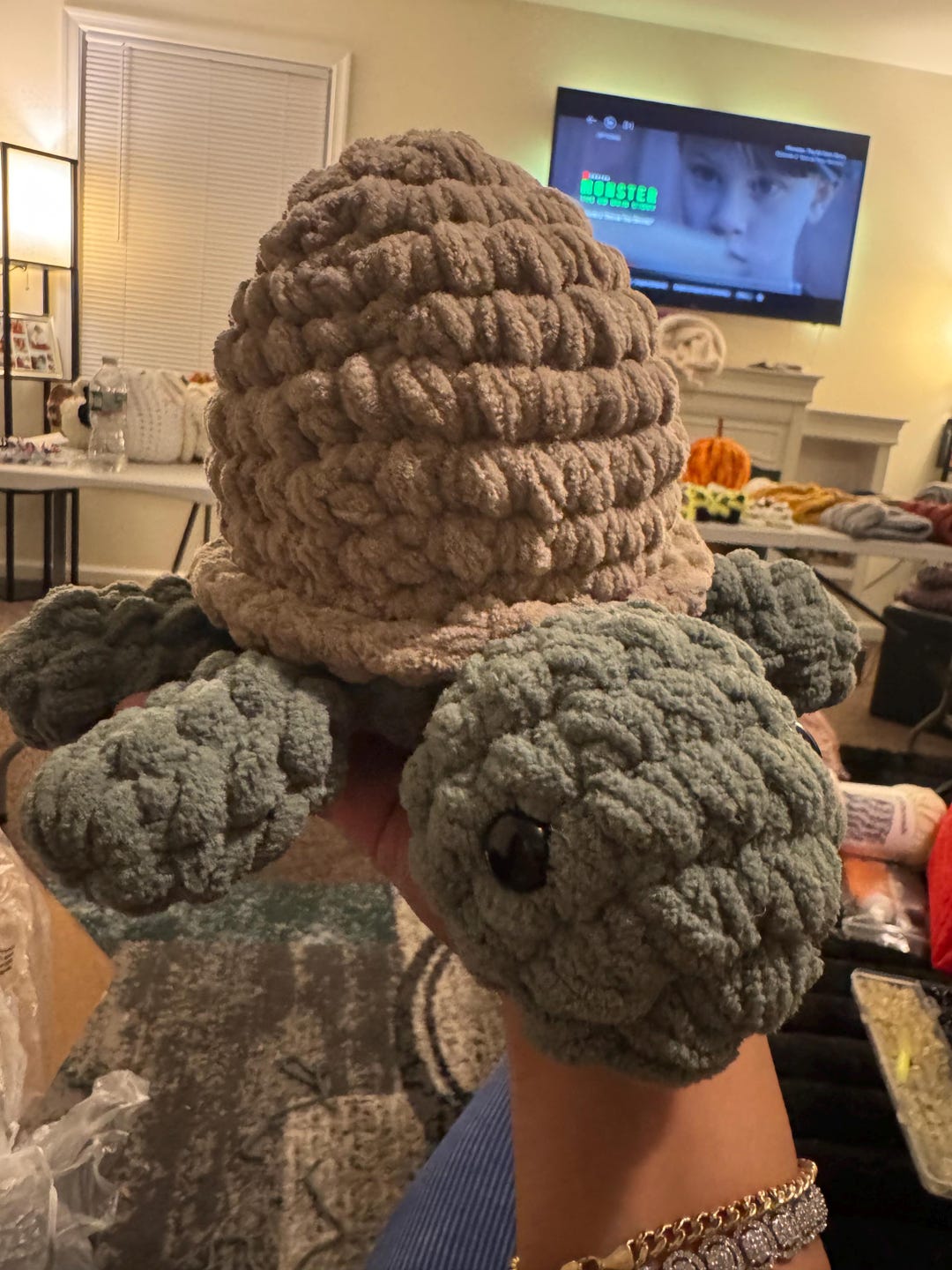 Green Crochet Turtle - Etsy