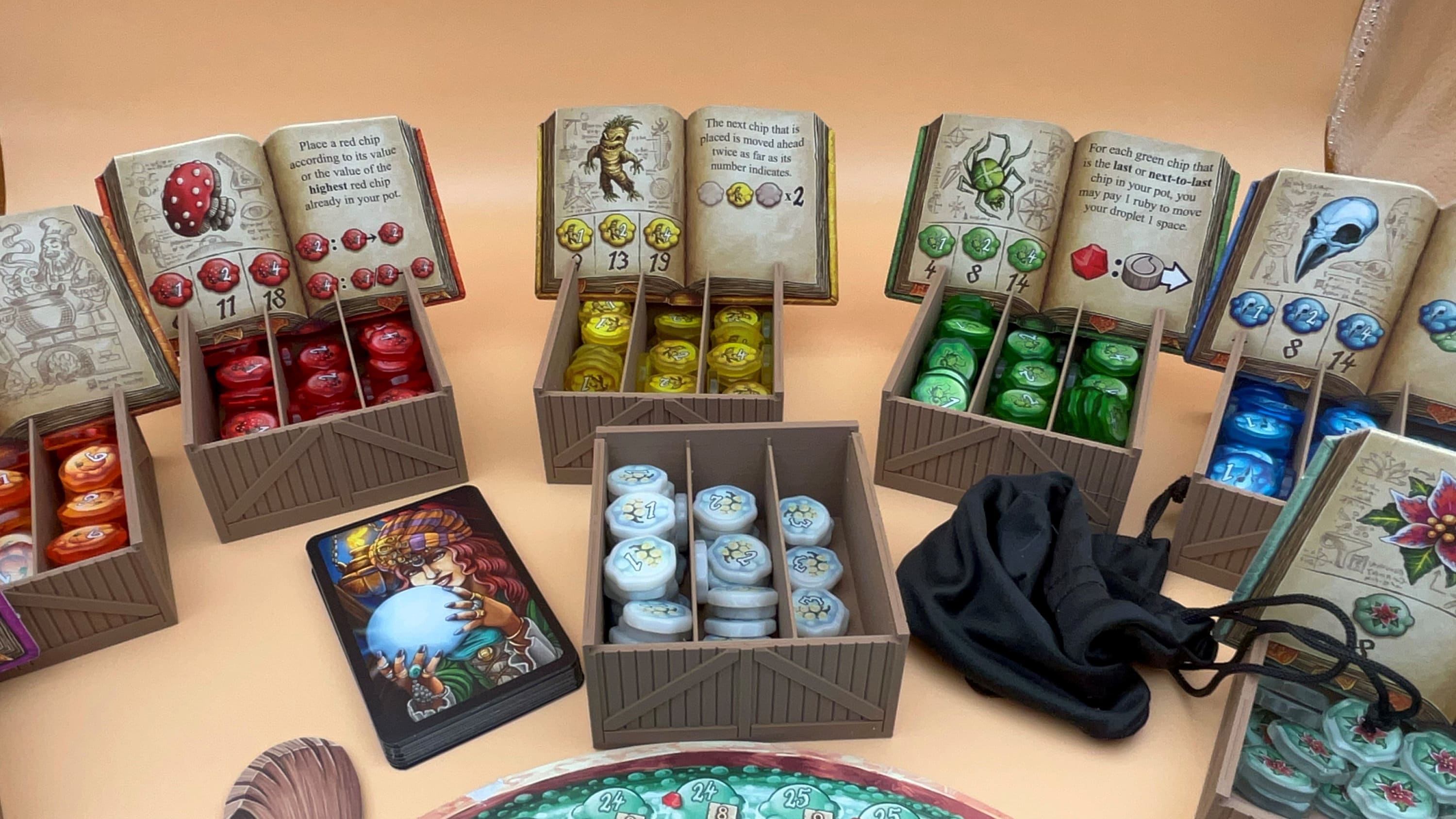 Quacks of Quedlinburg - 3d Printing Boxes for Boardgame Geek Pieces ...