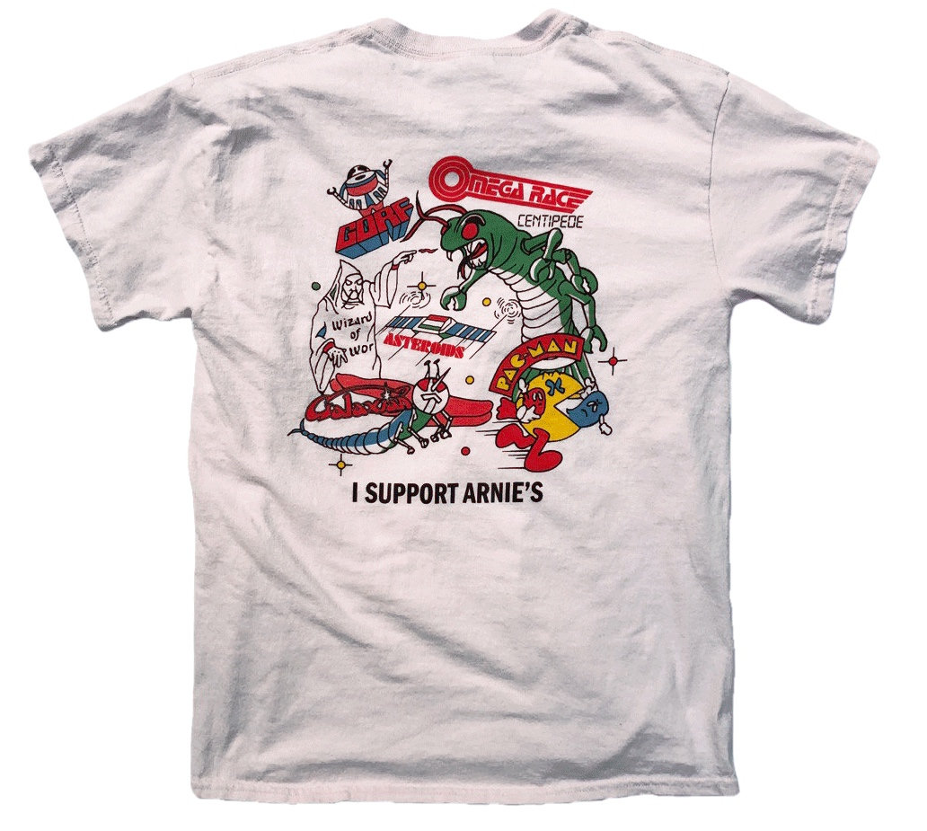 LIMITED RUN: Arnie's Place Arcade Tee Shirt From Westport - Etsy