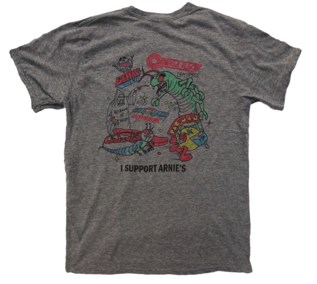 LIMITED RUN: Arnie's Place Arcade Tee Shirt From Westport - Etsy