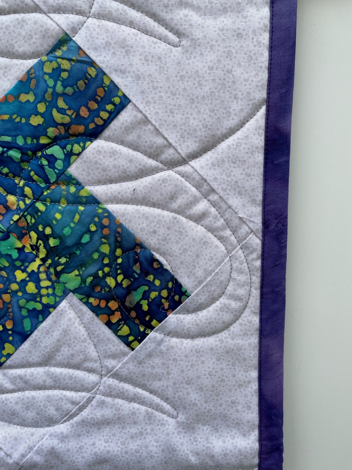 Handmade Batik Throw Sized/ Lap Patchwork Quilt 55x 67 - Etsy