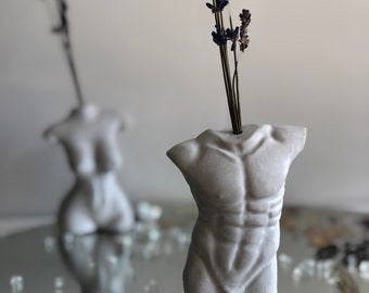 Male Body Vase - Etsy