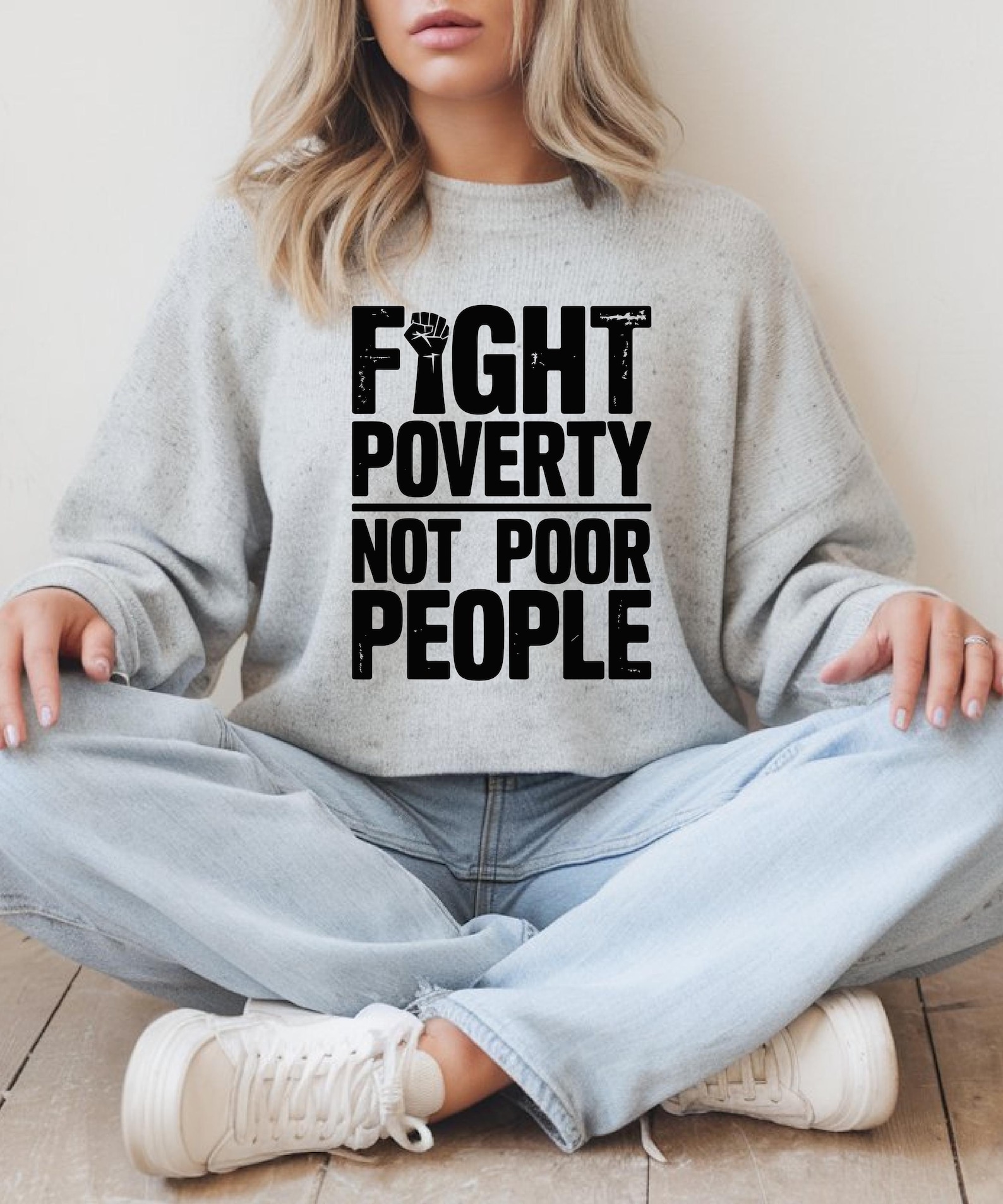 Fight Poverty Not Poor People PNG | Activist Protest Quote Design ...