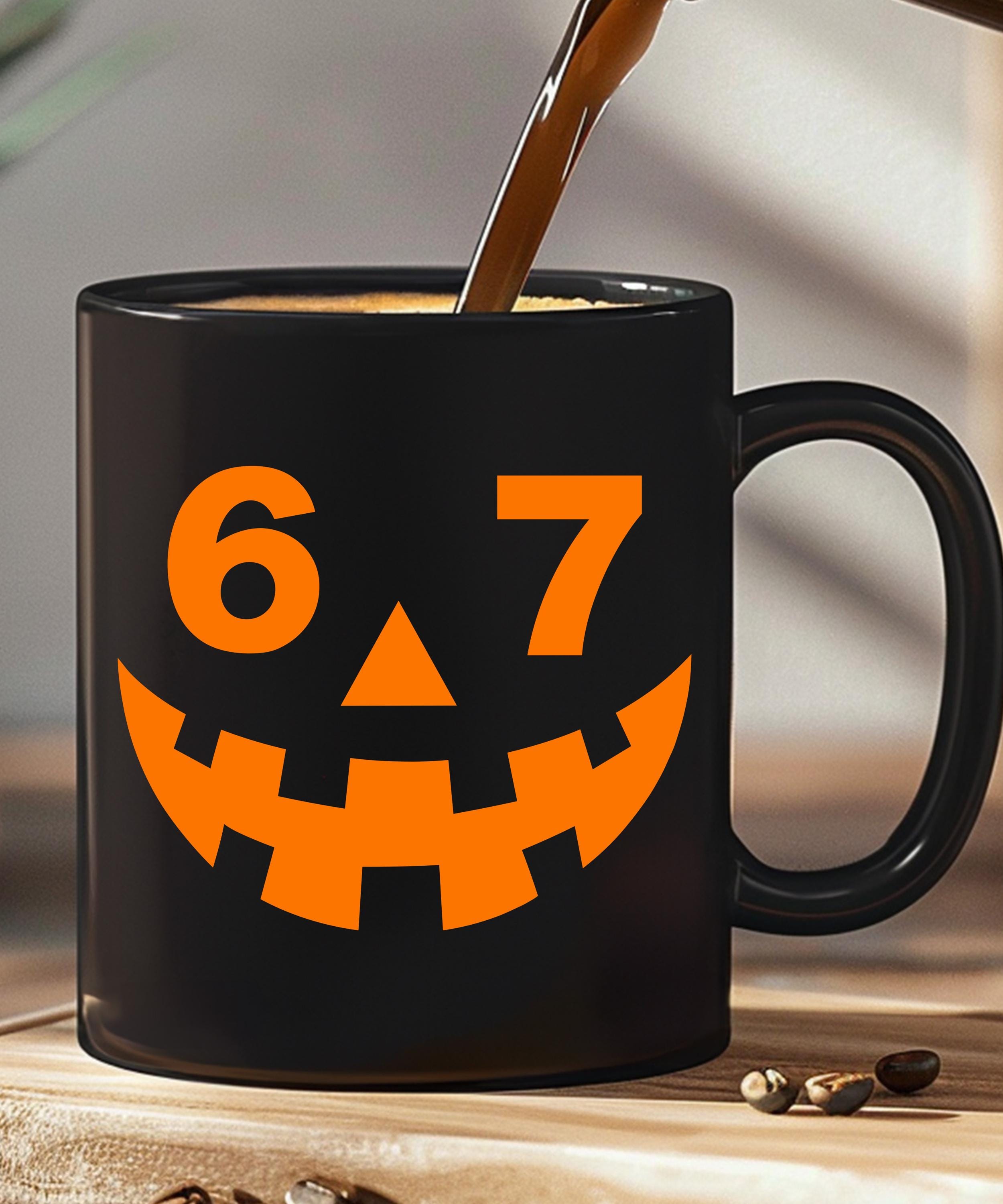 6 7 Inflation Pumpkin Face PNG SVG EPS - Funny Halloween Jack-o ...