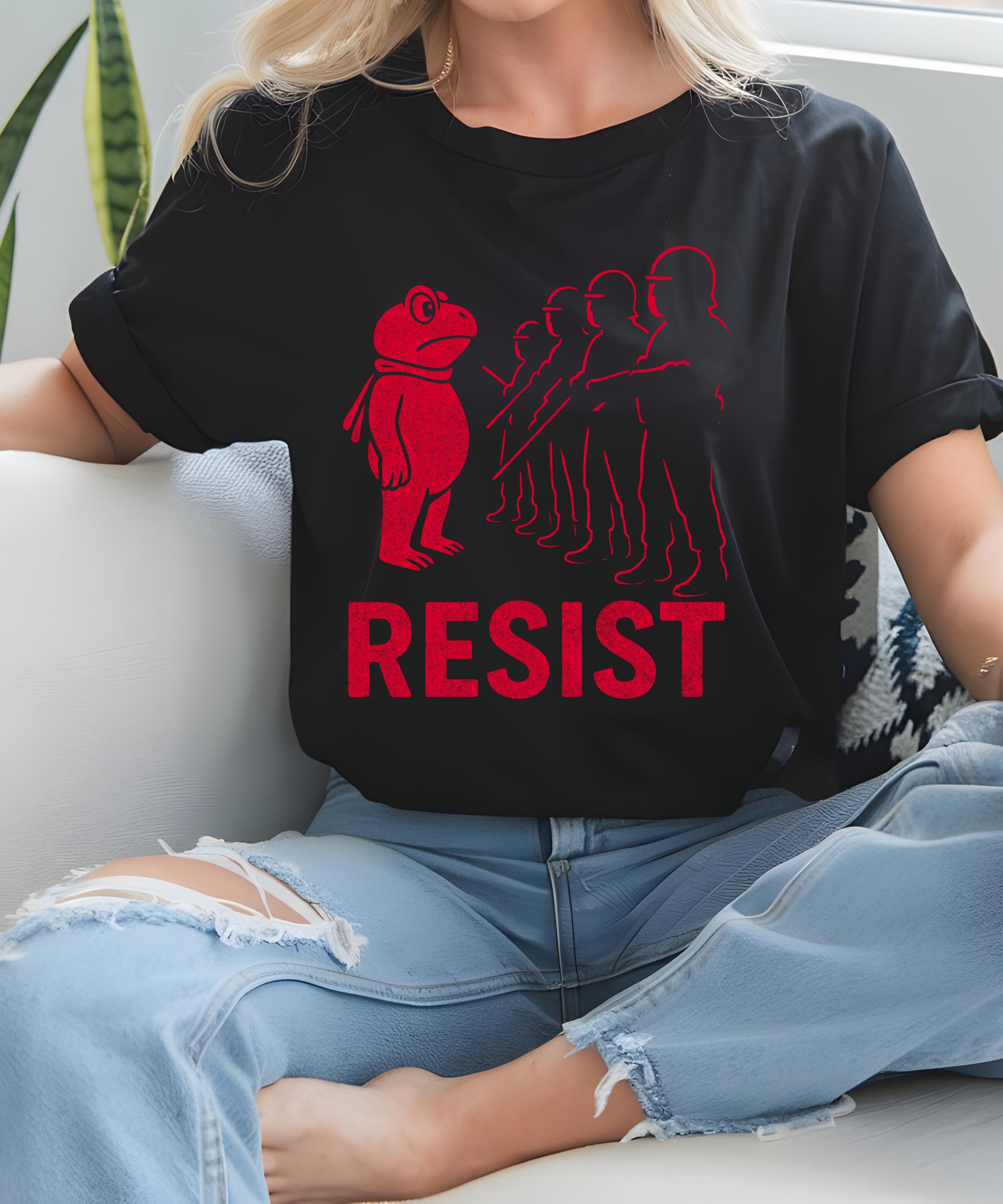 Resist Portland Frog PNG SVG, I Stand With Frog Design, Anti Fascism ...