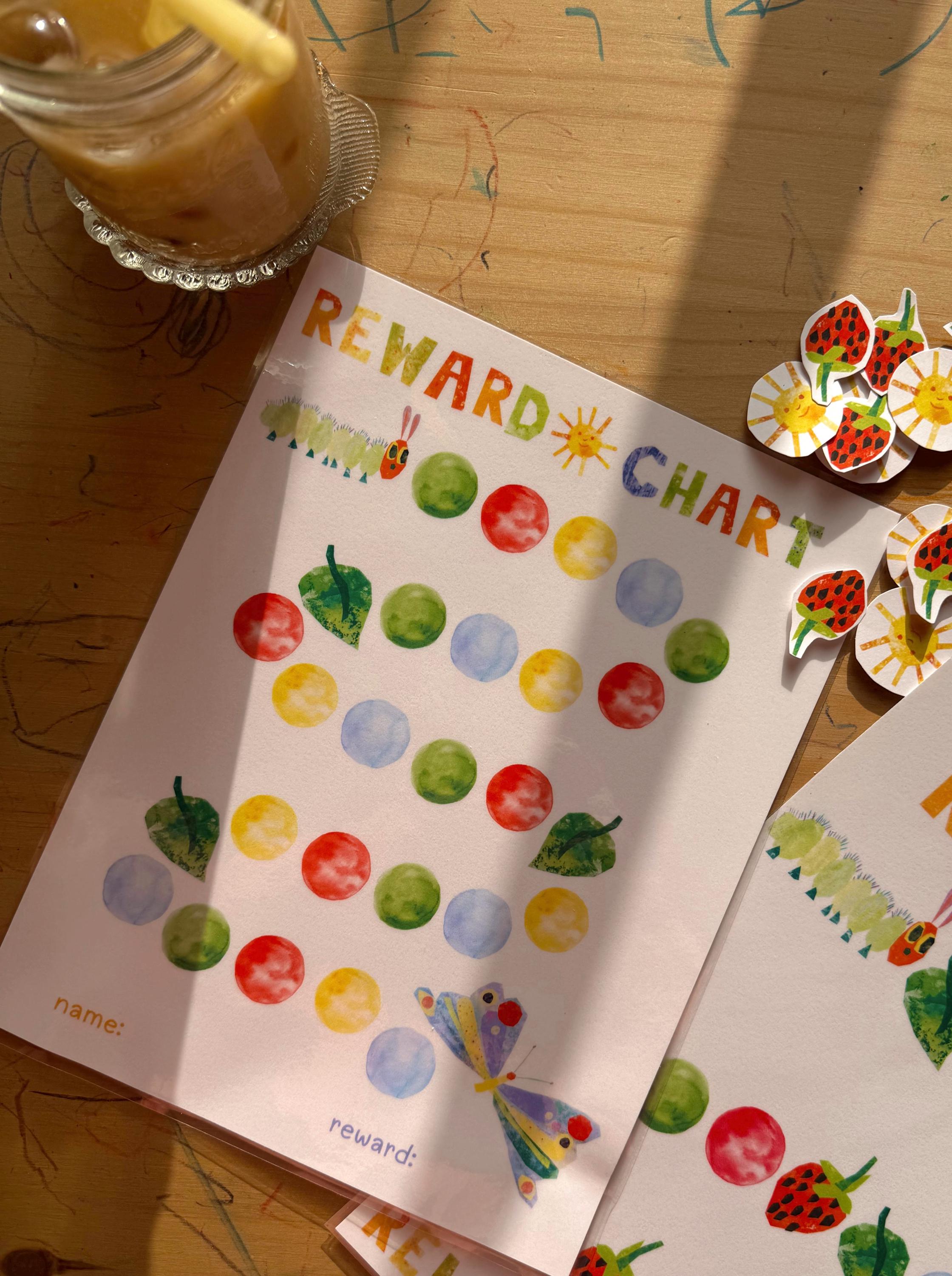 Printable Reward Chart for Kids and Toddlers, Goal Chart, Printable ...