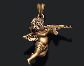 Angel With Ak47 - Etsy