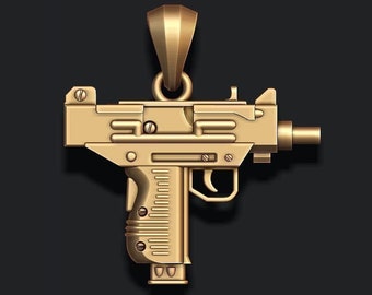 Gold Uzi Chain - Etsy