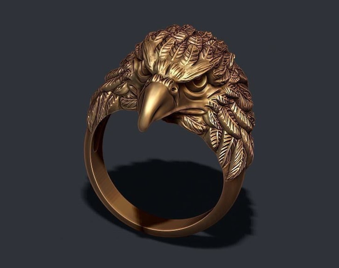 Eagle Ring, Eagle Ring Mens, Gold Eagle Ring, American Eagle Rings ...
