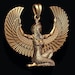 Isis Necklace Isis Pendant Egyptian Goddess Isis Necklace - Etsy