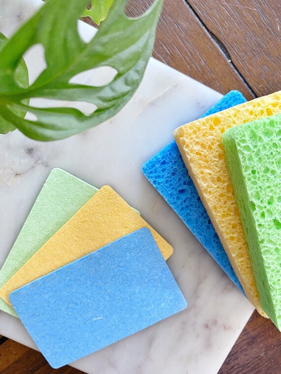 Pop up Sponges 3-pack Eco Friendly Zero Waste Plastic - Etsy