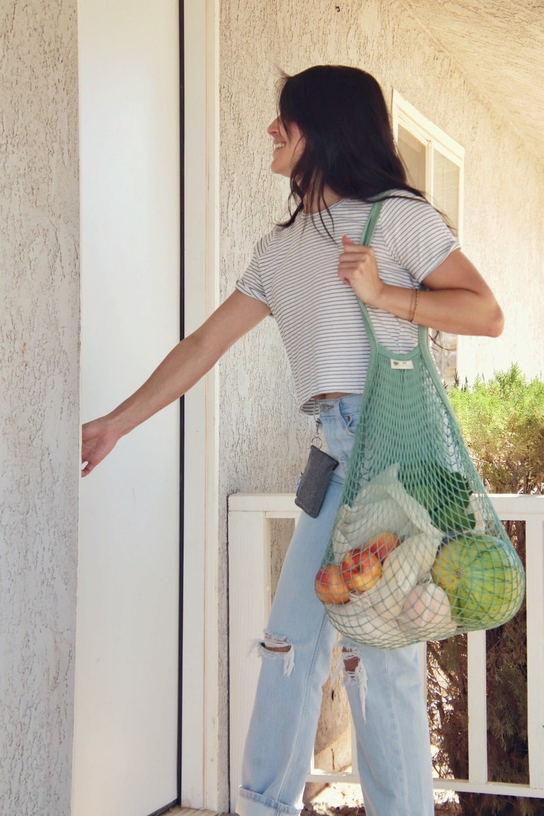 The one Tripper HUGE Mesh Market Bag - Etsy