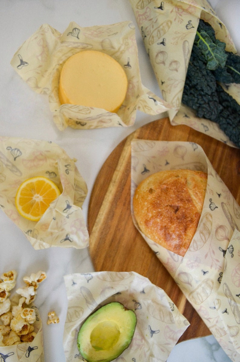 Plant Based Wax Food Wrap Roll | Vegan Beeswax | Zero Waste Food ...