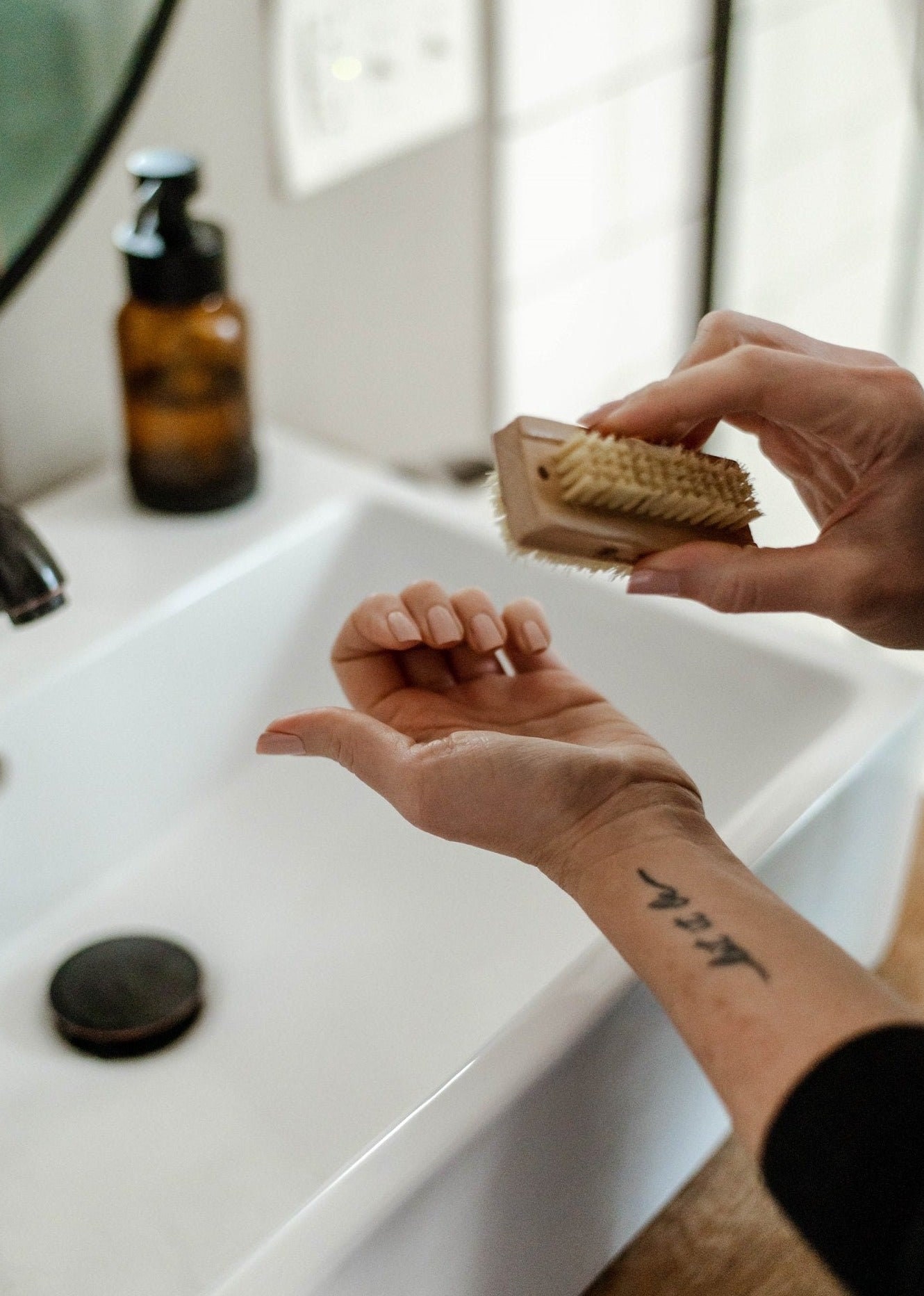 Vegan Wood Nail Brush Eco Friendly Zero Waste - Etsy
