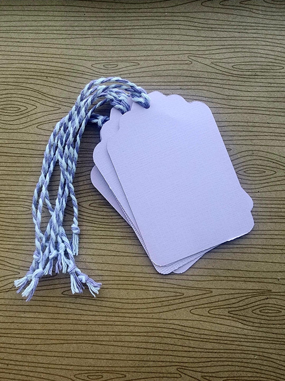 Lilac Gift Tags With String - Etsy