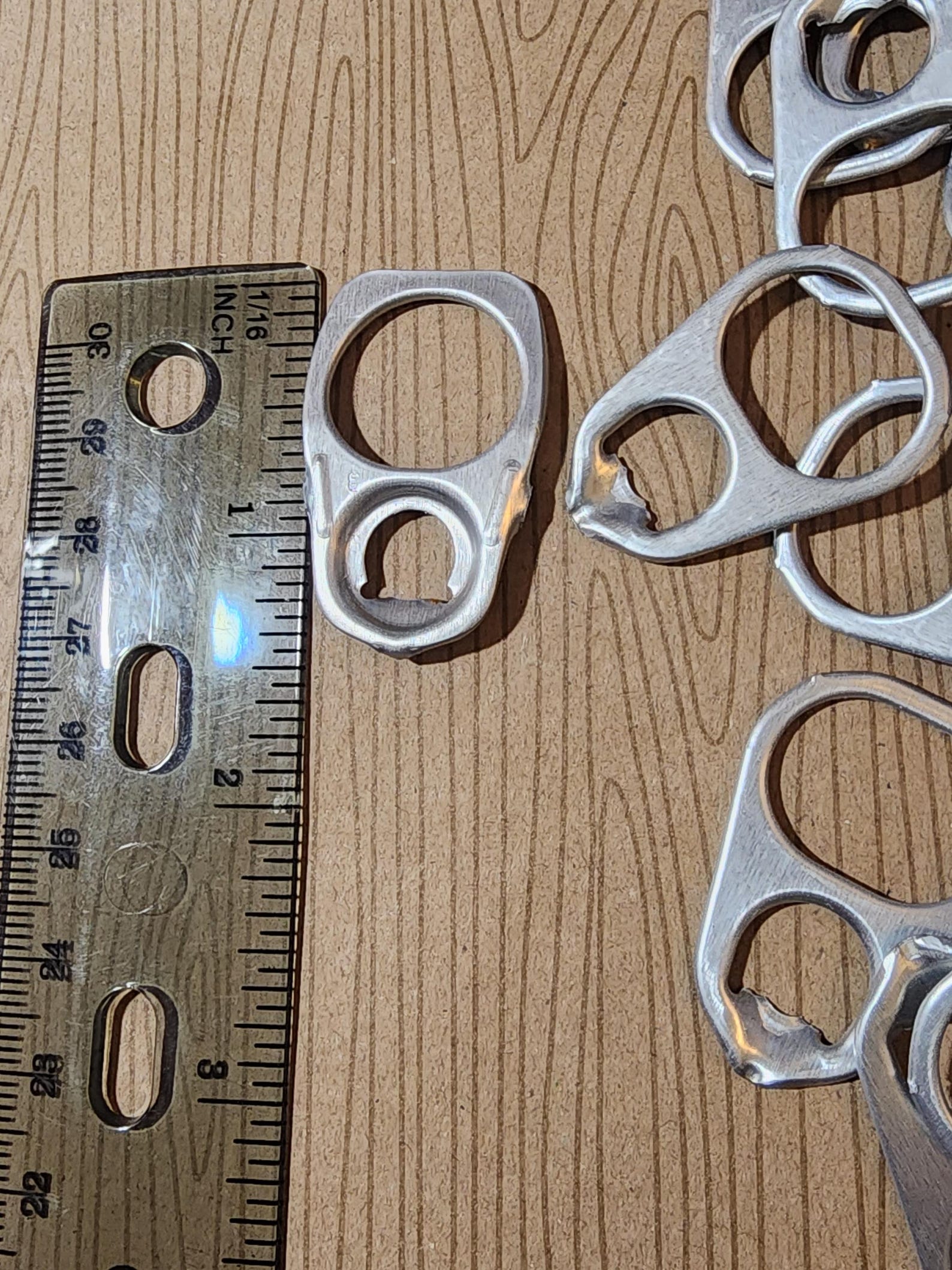 Large Silver Can Tabs 25 - Etsy Canada