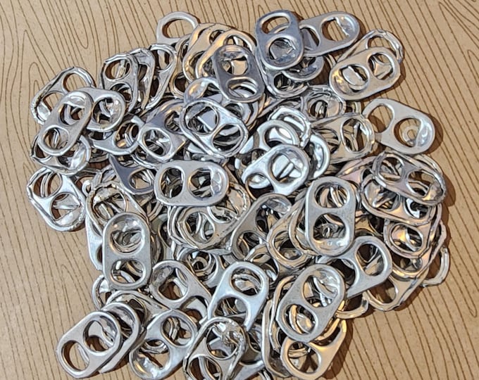 Aluminum Soda Pop or Beer Tabs for Crafts (choose Your Quantity) 50 ...