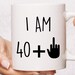 Funny 41st Birthday Mug, 41 Year Old Birthday Gift, Forty-first ...