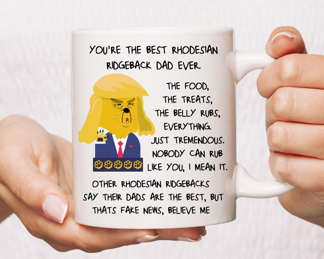 Funny Rhodesian Ridgeback Gift, Rhodesian Ridgeback Mug, Rhodesian ...