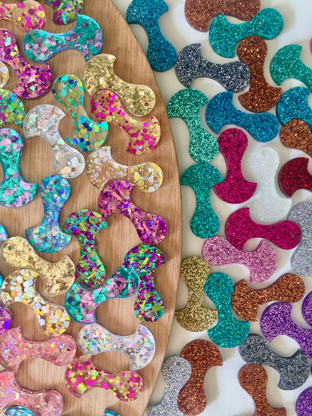 Trolley Tokens - Glitter & Sparkle Collection - Etsy