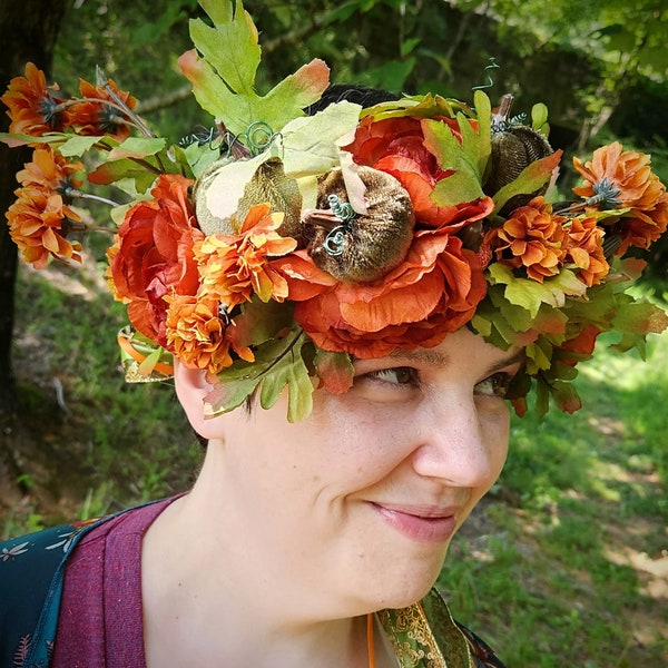 Pagan Flower Crown - Etsy