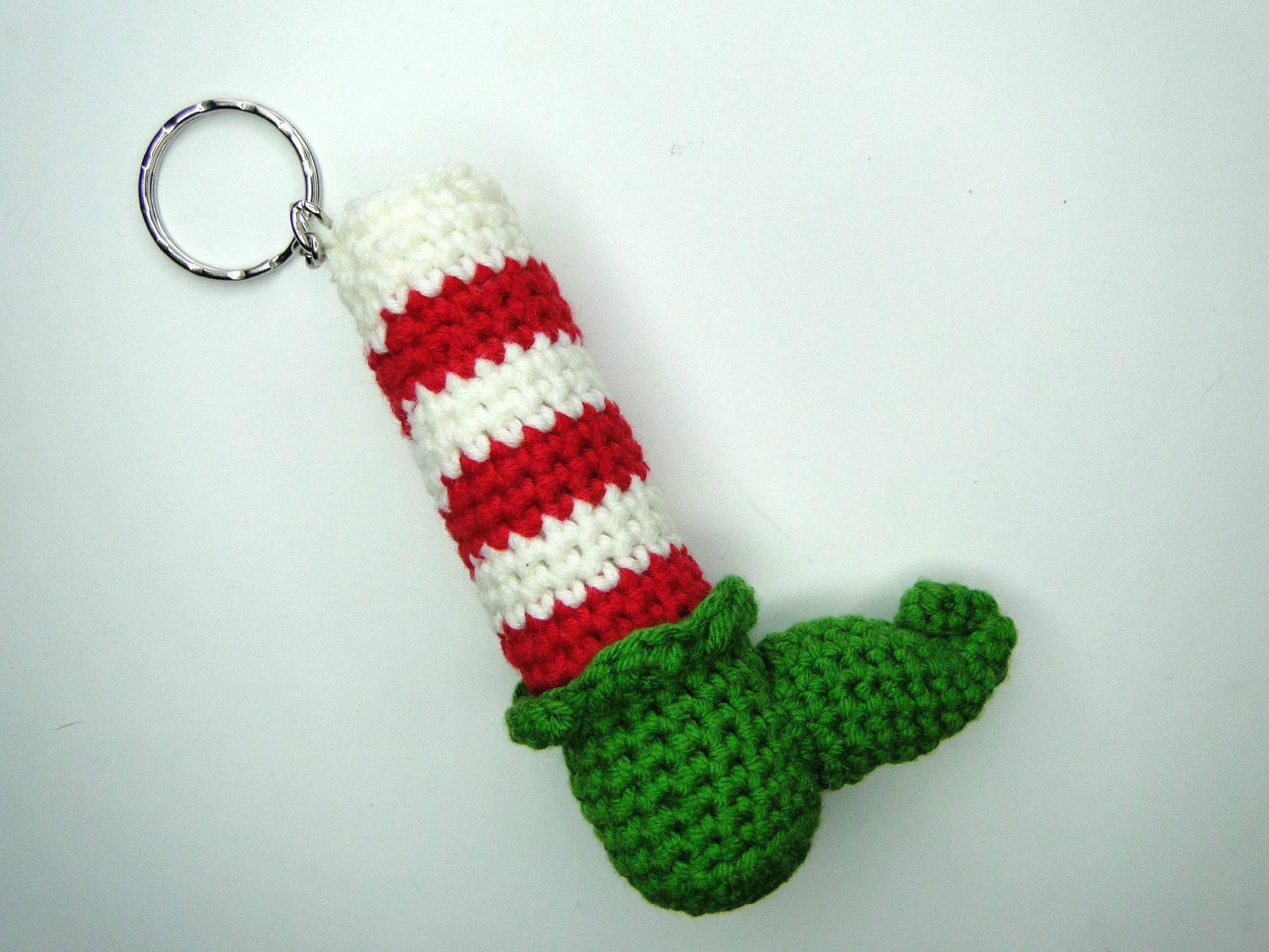 Elf Leg Keychain Crochet Pattern, Elf Leg Keychain Amigurumi Pattern ...
