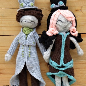 Lizzie and Benedict Crochet Pattern, Crochet Pattern Bundle, Amigurumi ...