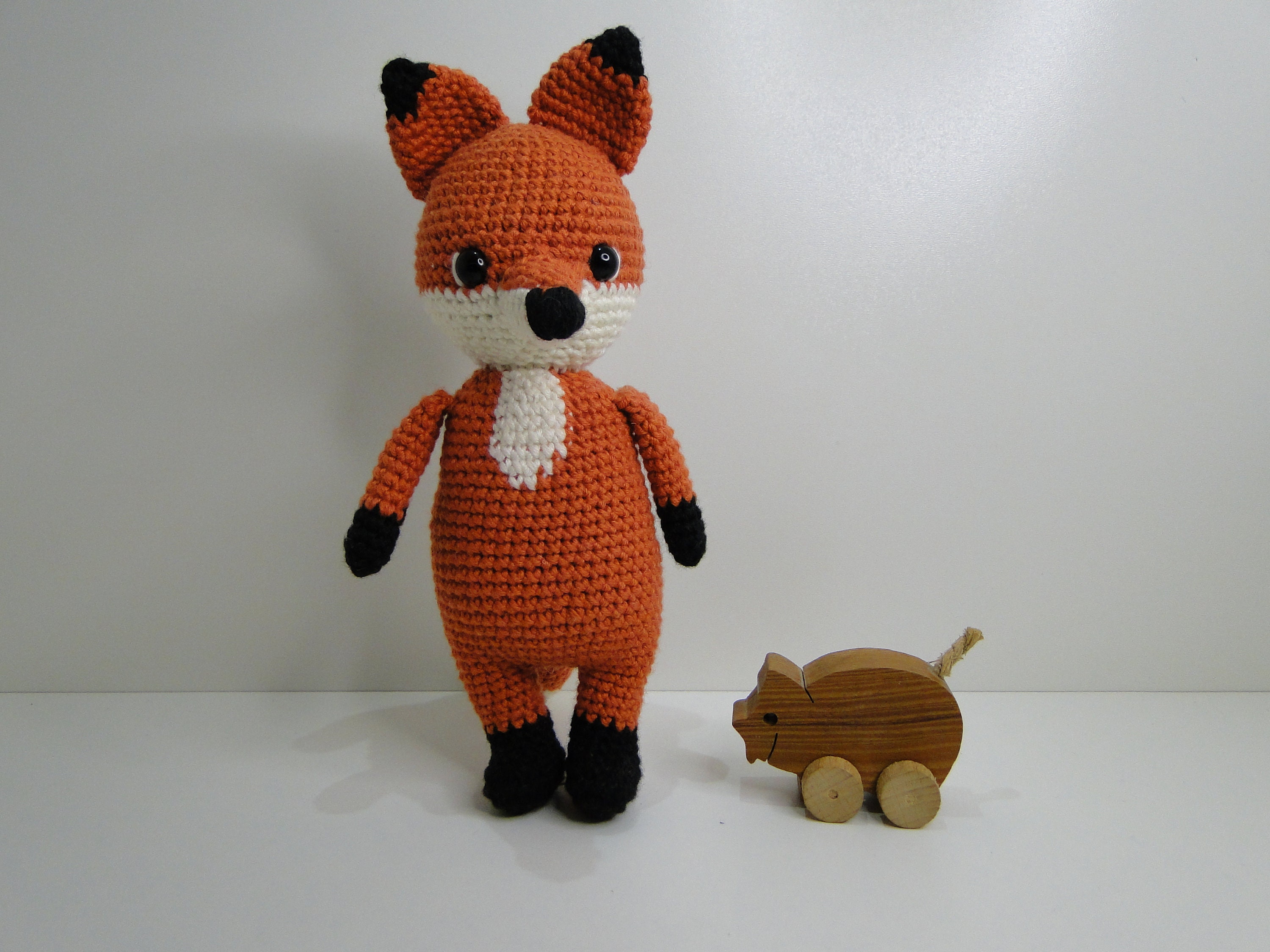 Fox Amigurumi Pattern, Fox Crochet Pattern, Foxy the Fox Crochet ...
