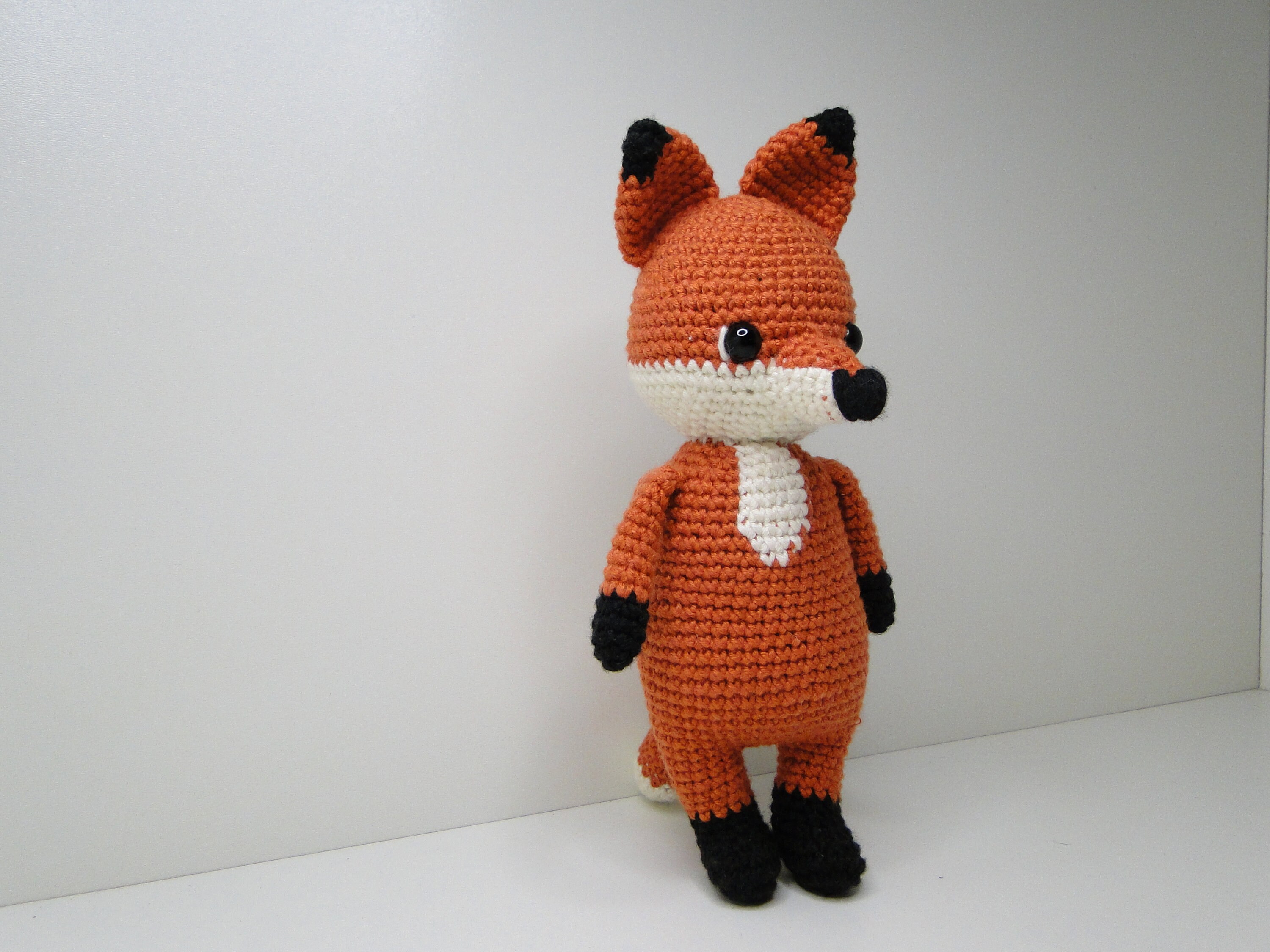 Fox Amigurumi Pattern, Fox Crochet Pattern, Foxy the Fox Crochet ...
