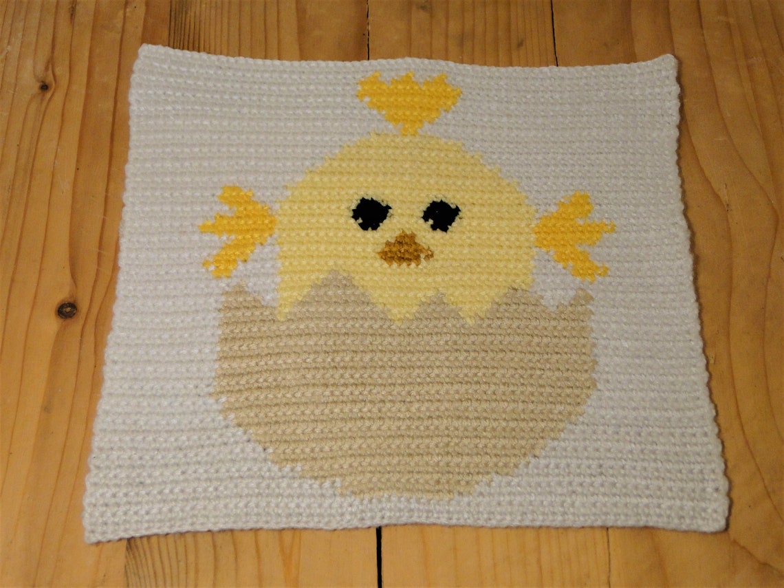 Easter Placemat Pattern, Crochet Easter Placemat Pattern, Easter ...