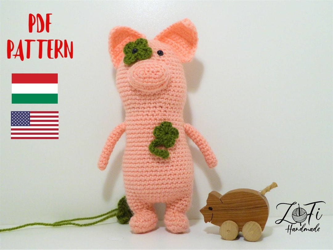 Piggy Amigurumi Pattern, Piggy Crochet Pattern, Amigurumi Pig - Etsy
