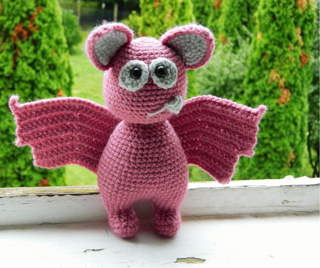 Dany the Baby Bat Crochet Pattern, Bat Crochet Pattern - Etsy