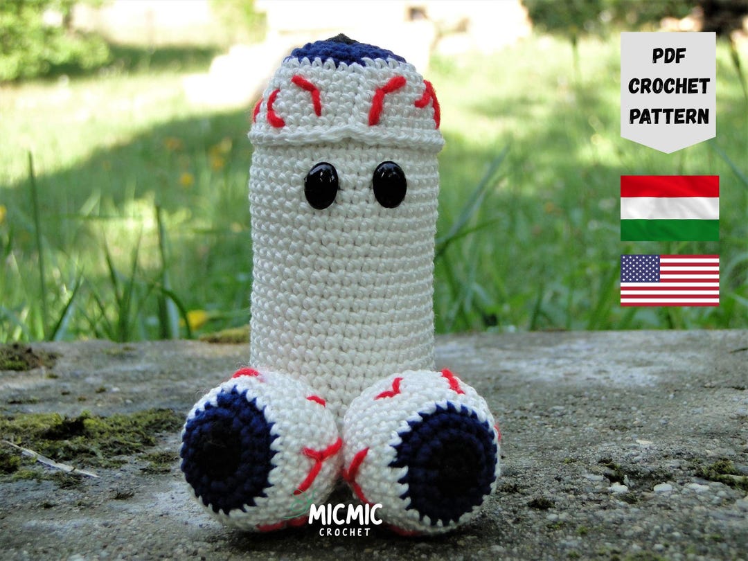 Eyeball Peen Amigurumi Crochet Pattern | Naughty Halloween Gag Gift ...