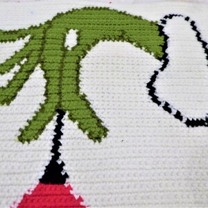 Grinch Hand Wallhanging Crochet Pattern - Etsy