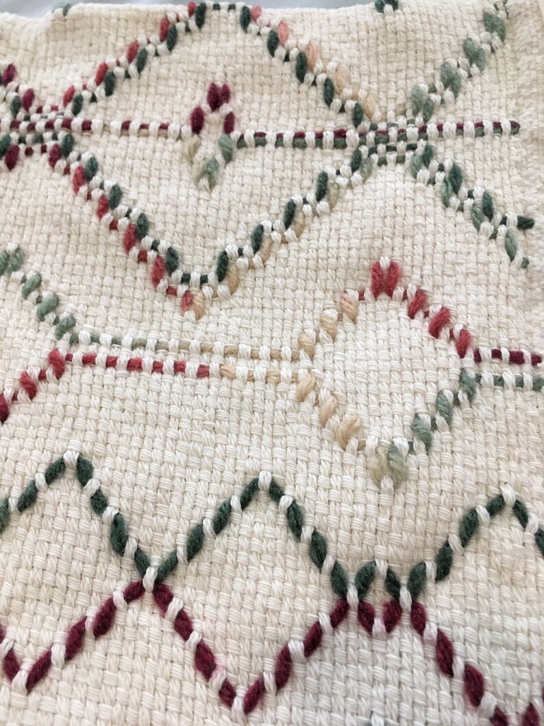 Swedish Weaving Berry Blanket - Etsy