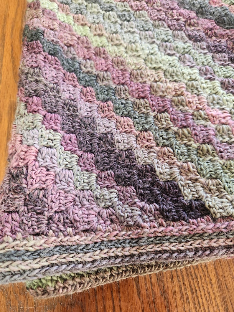 Crochet Diagonal Afghan 2 - Etsy