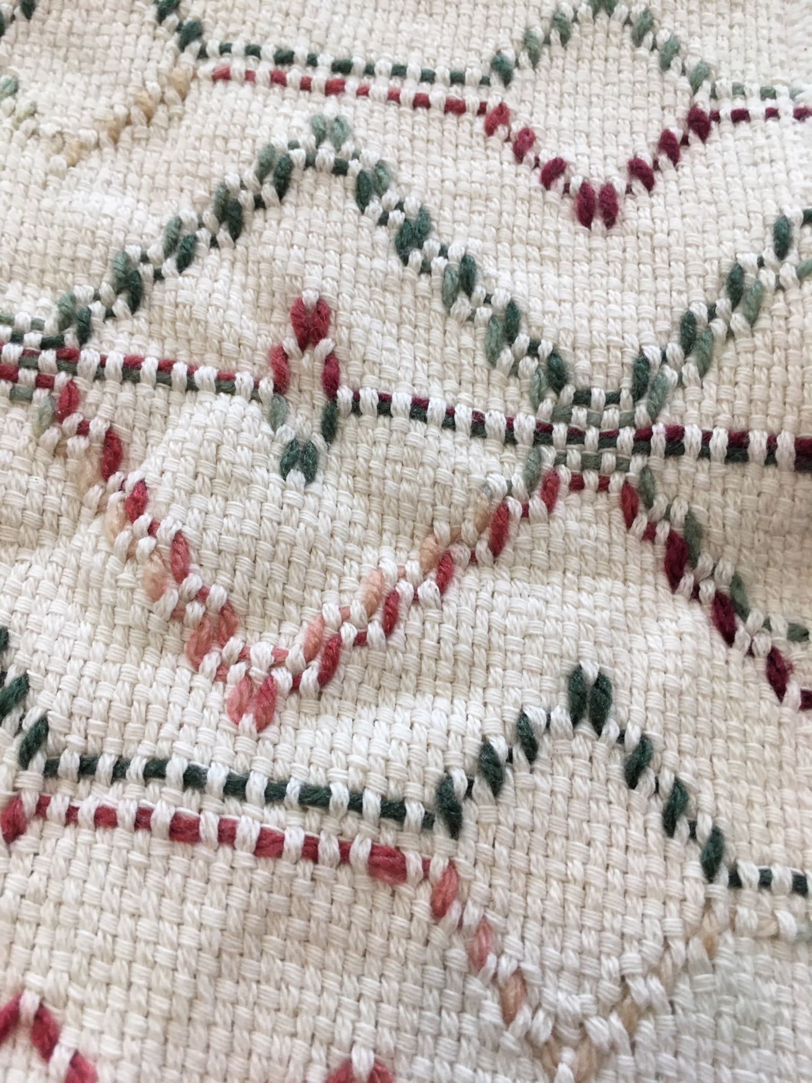 Swedish Weaving Berry Blanket - Etsy