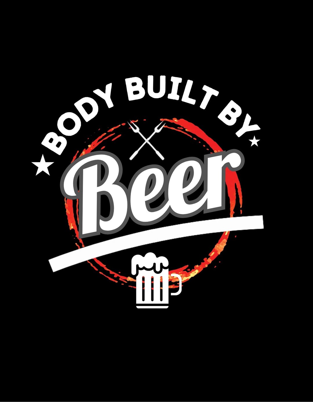 Body Built by Beer, Digital Download | Instant Download, Jpeg, Svg, Png ...