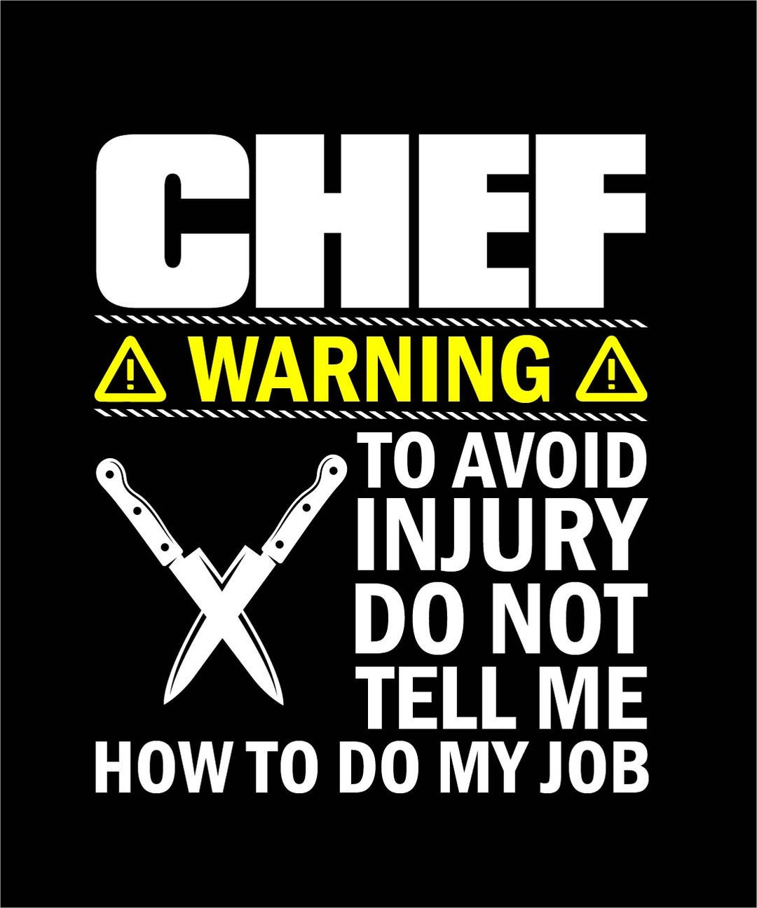 Chef Warning T-shirt Design, Svg, Dxf, Eps, Png - Etsy