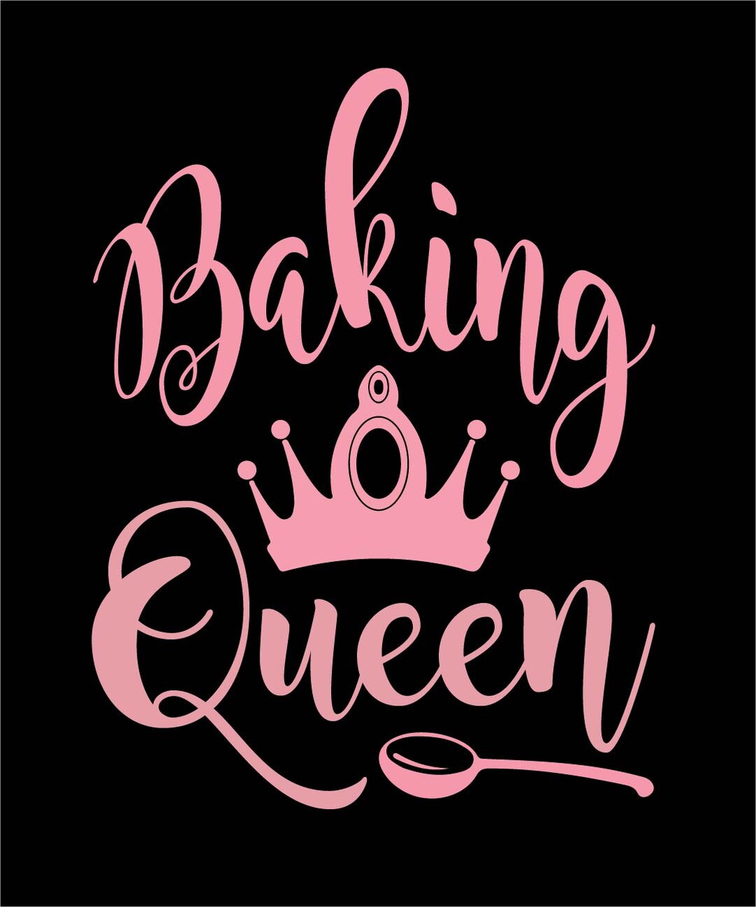 BAKING QUEEN, Digital Download | Instant Download, Jpeg, Svg, Png - Etsy
