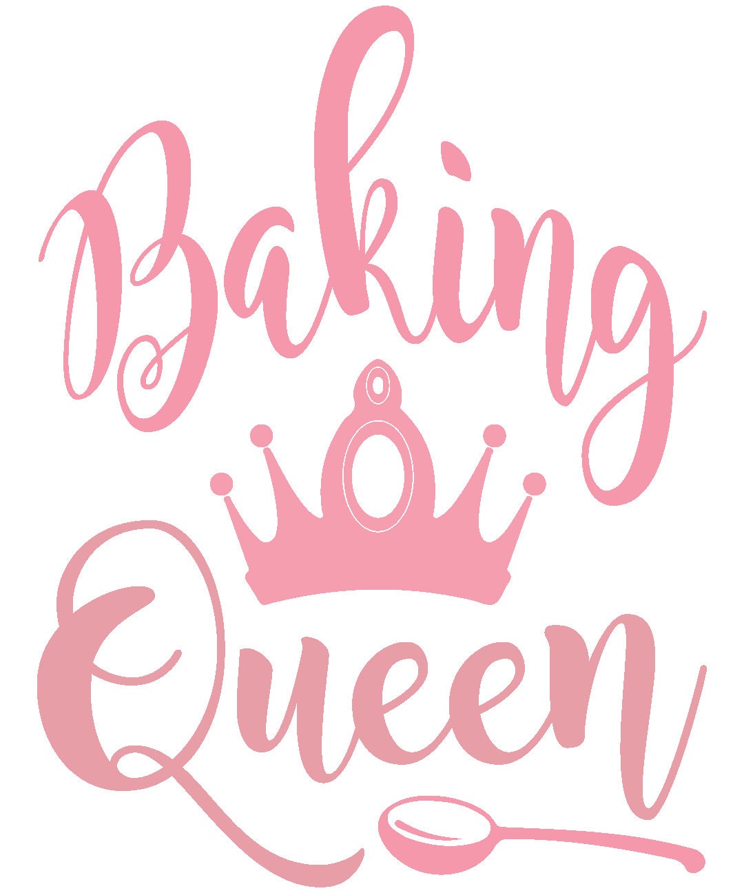 Baking Queen T-shirt Design Svg Dxf Eps Pdf - Etsy