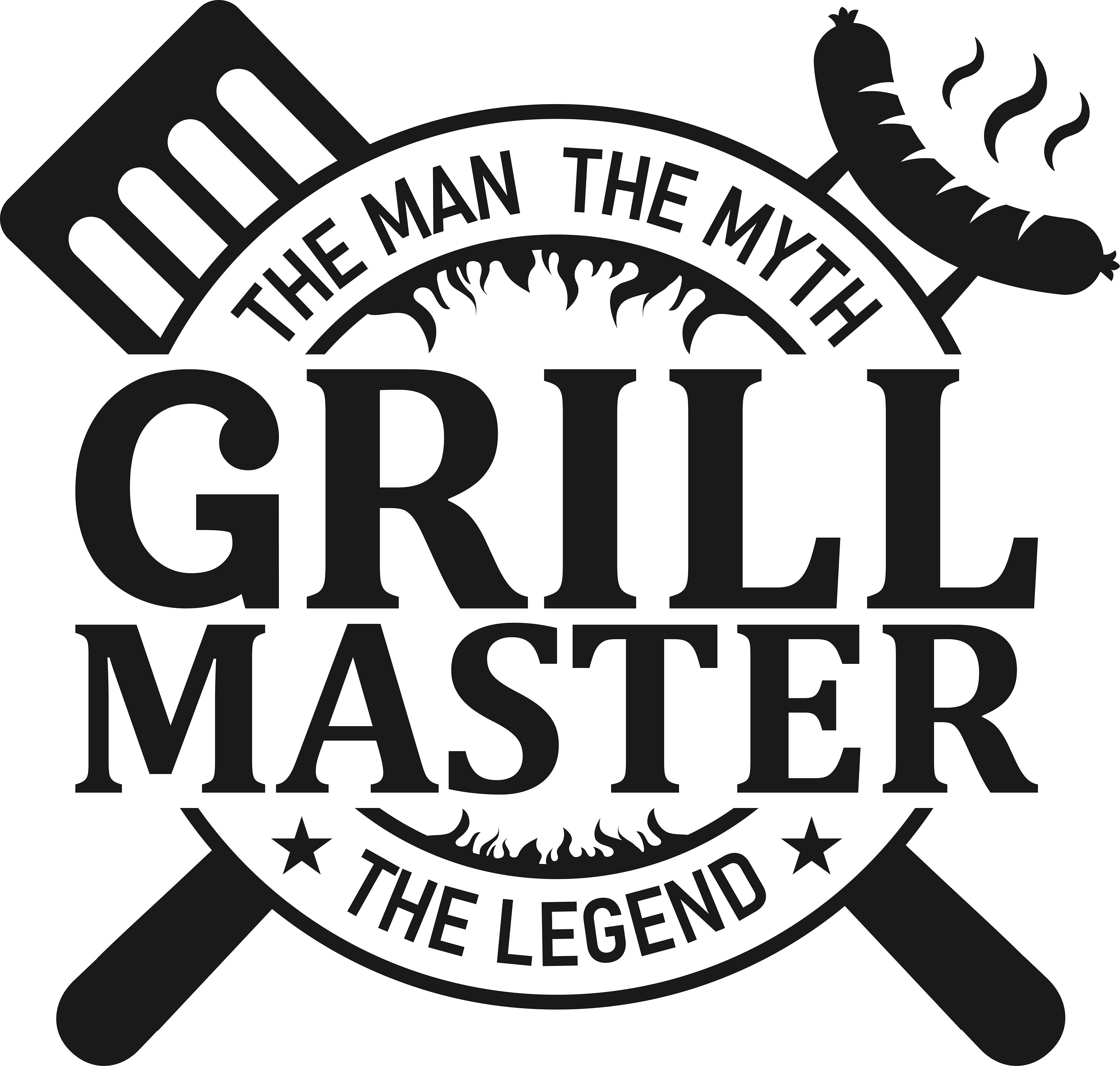 Grill Master , Svg, Dxf, Eps, Jpeg - Etsy